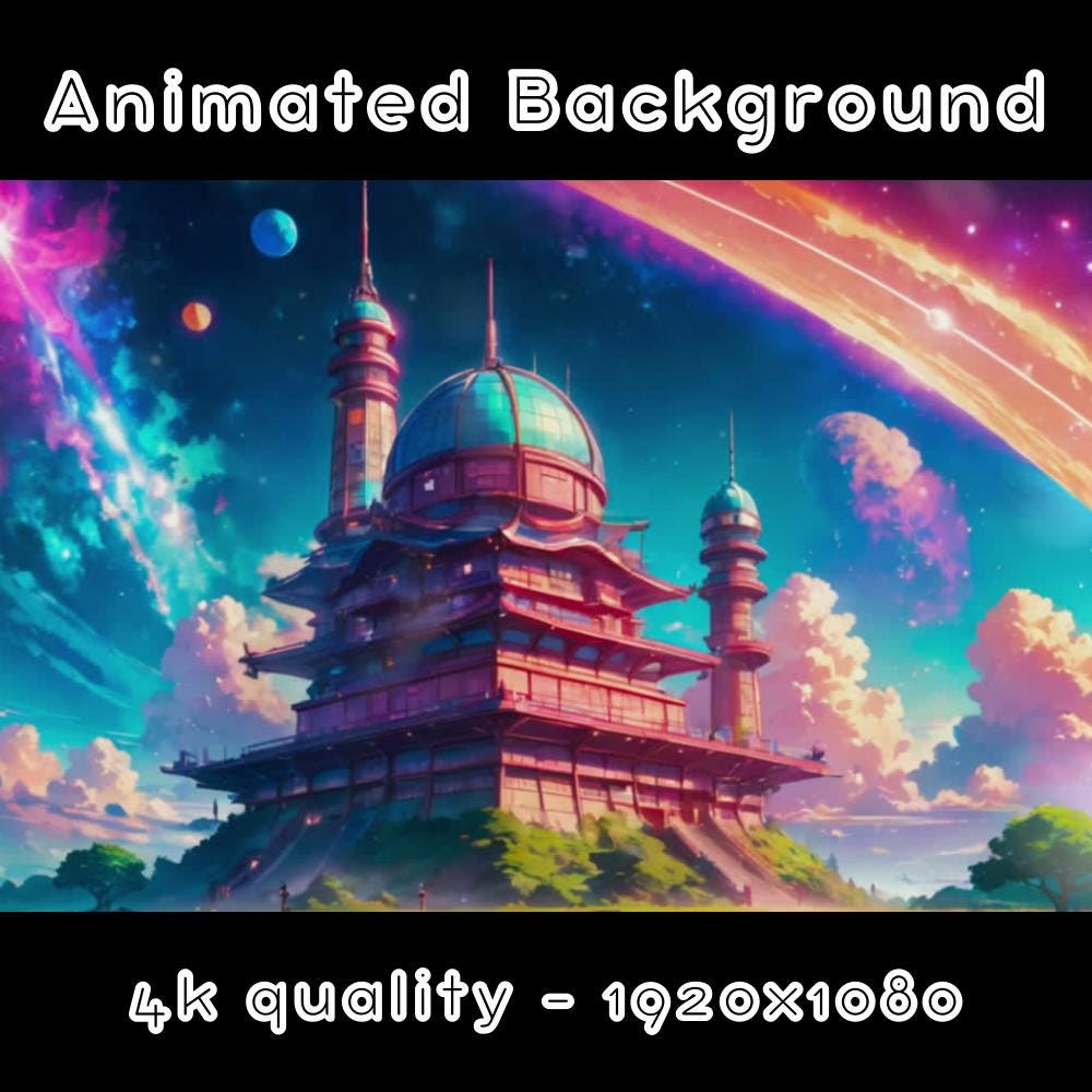 ANIMATED BACKGROUND - Cosmic Canopy, Space, Galaxy, Space, Milky Way ...