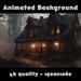 ANIMATED BACKGROUND - Haunted Cottage, Horror, Phasmophobia, Ghost ...