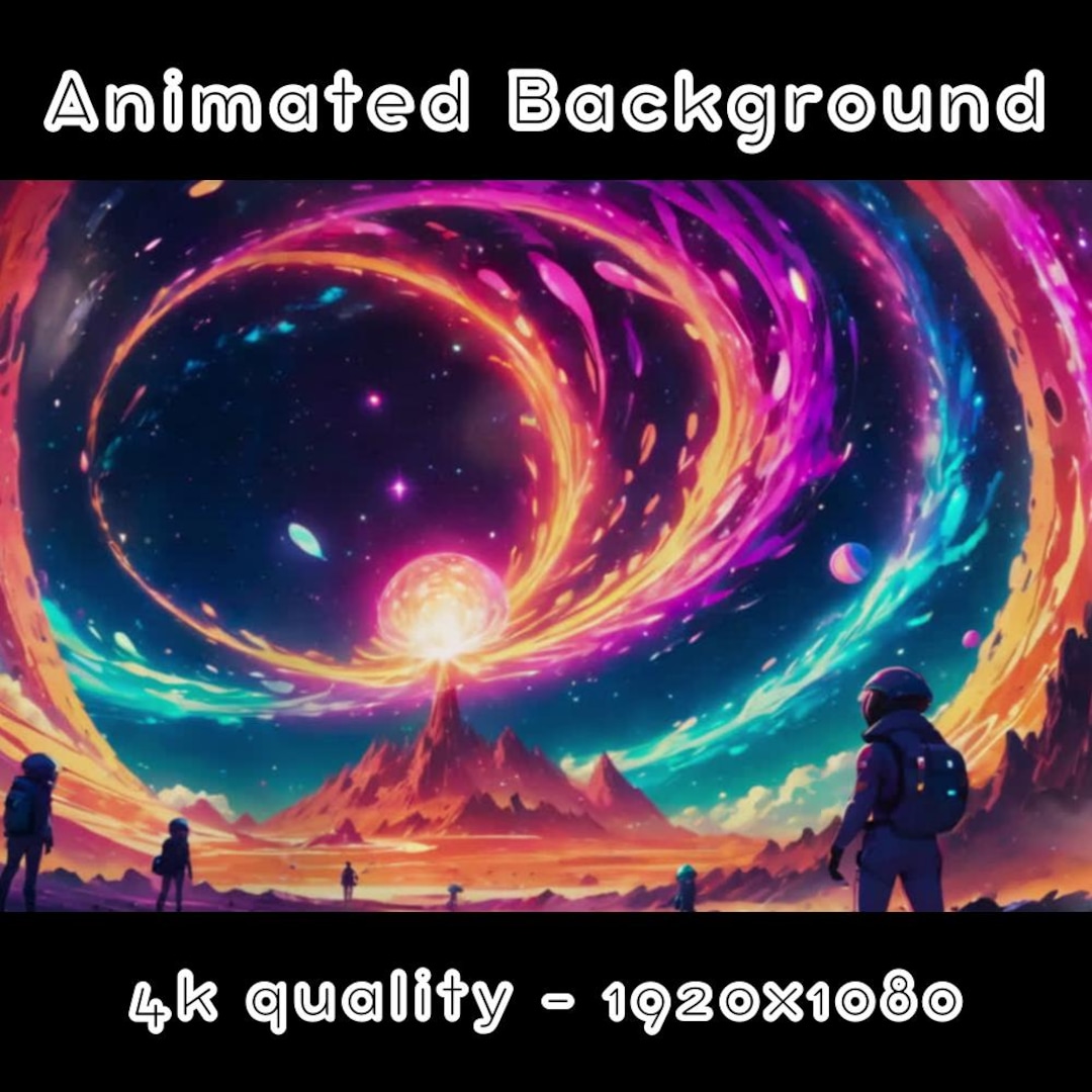 ANIMATED BACKGROUND - Astral Arch, Space, Galaxy, Space, Milky Way ...