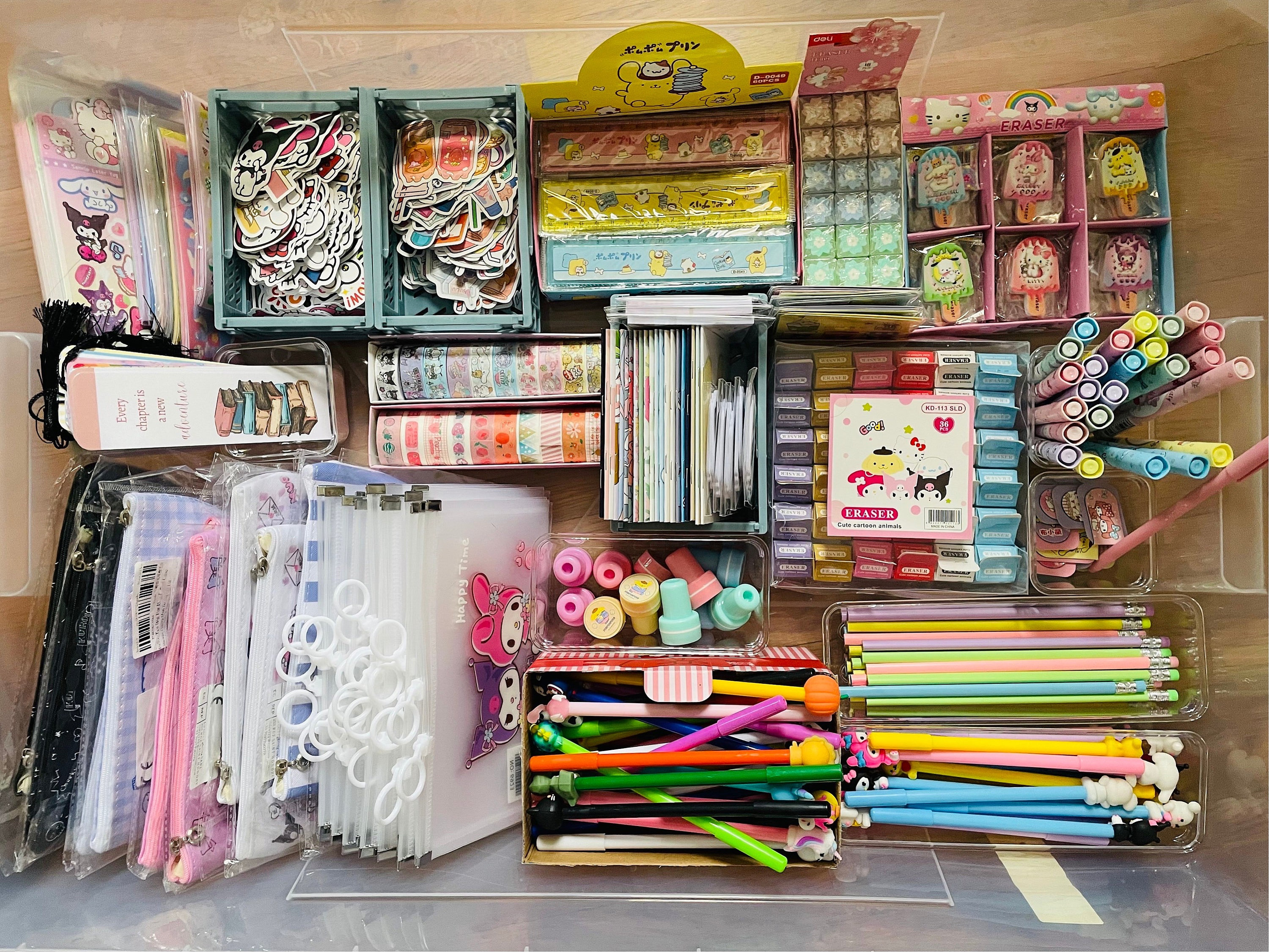 Kawaii Stationery Set | Cute Stationary Surprise | Journal Scrapbooking ...