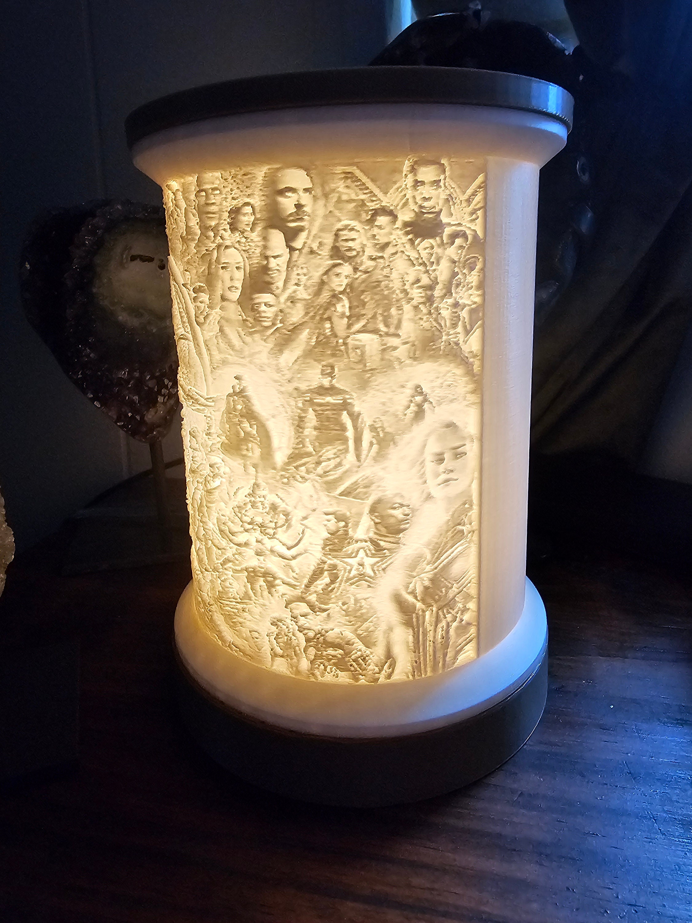 CUSTOM LITHOPHANE LAMPS these Make Great Valentines Day Gifts - Etsy