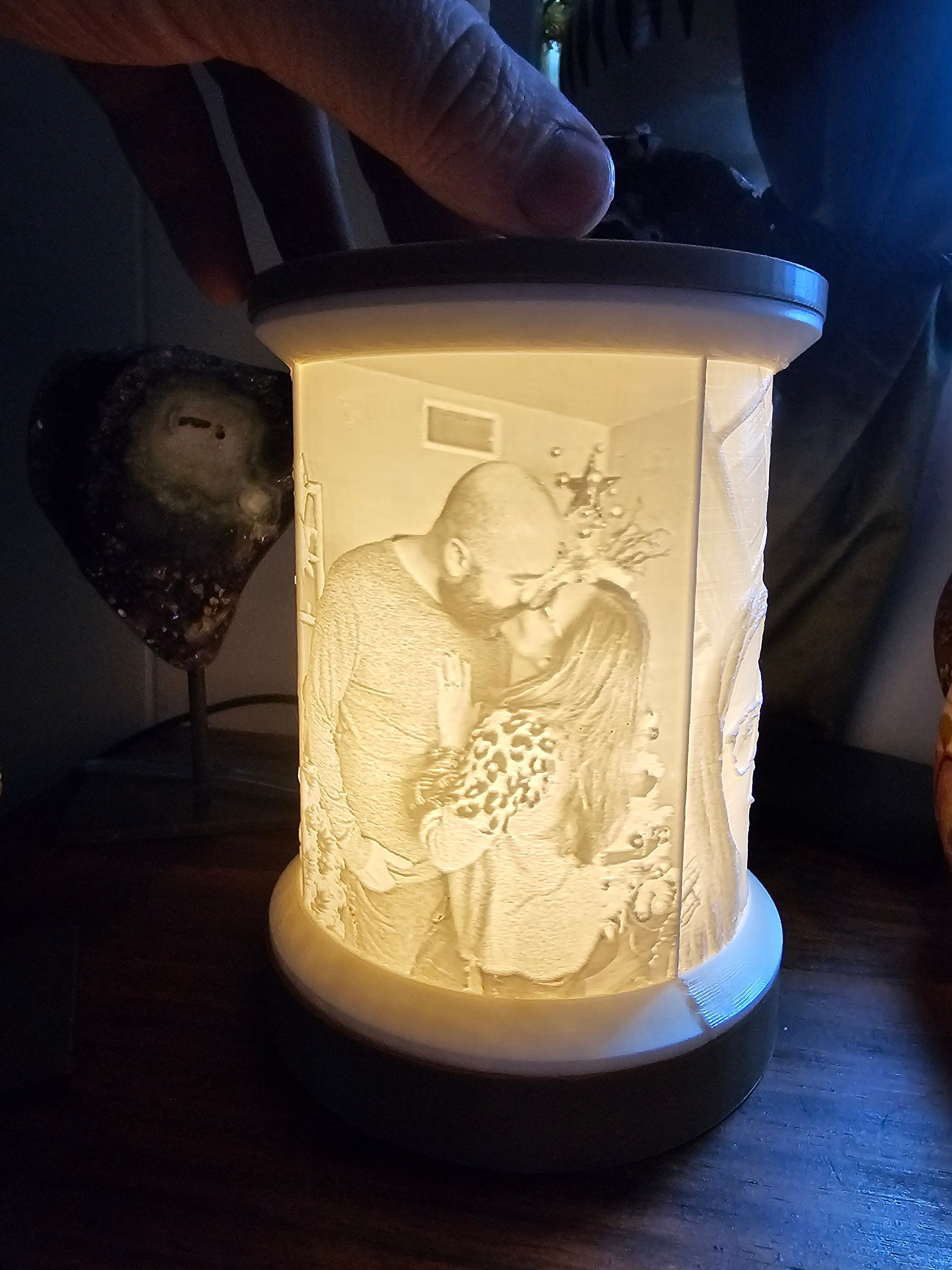 CUSTOM LITHOPHANE LAMPS these Make Great Valentines Day Gifts - Etsy