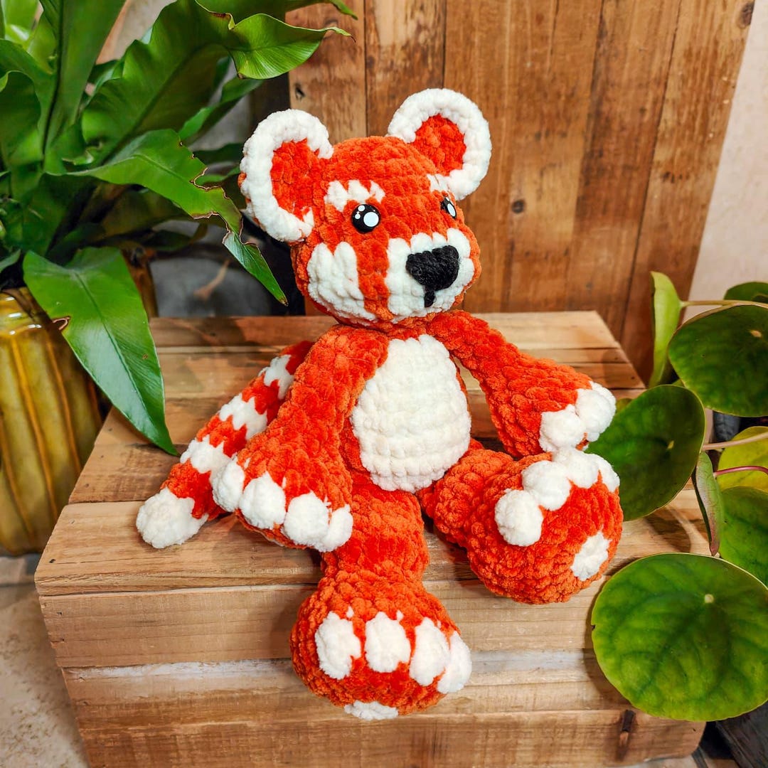 Red Panda Crocheted Plushie Crocheted Red Panda Plush Toy - Etsy