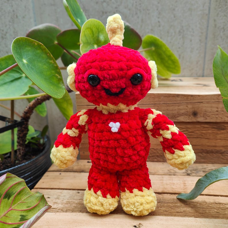 Robot Crochet Plushie Crochet Robot Plush Toy - Etsy