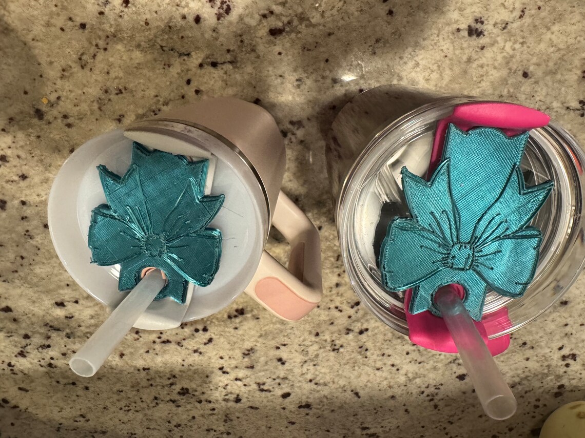 Charming Stanley Topper With Adorable Bow - 3D Printable STL File - Etsy