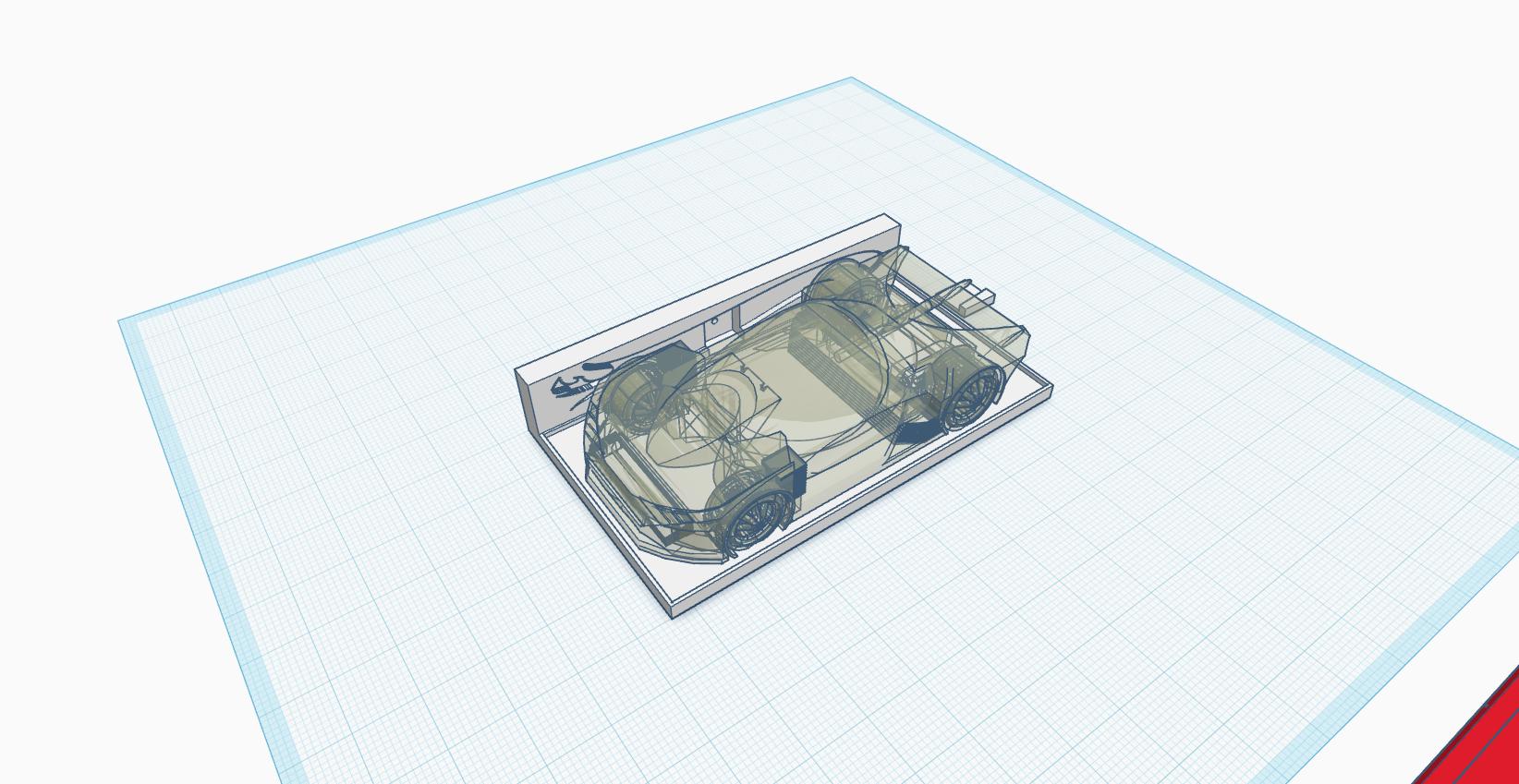 Hot Wheels Wall Mount - 3D Printable Hot Wheels Wall Plate for Push Pin ...