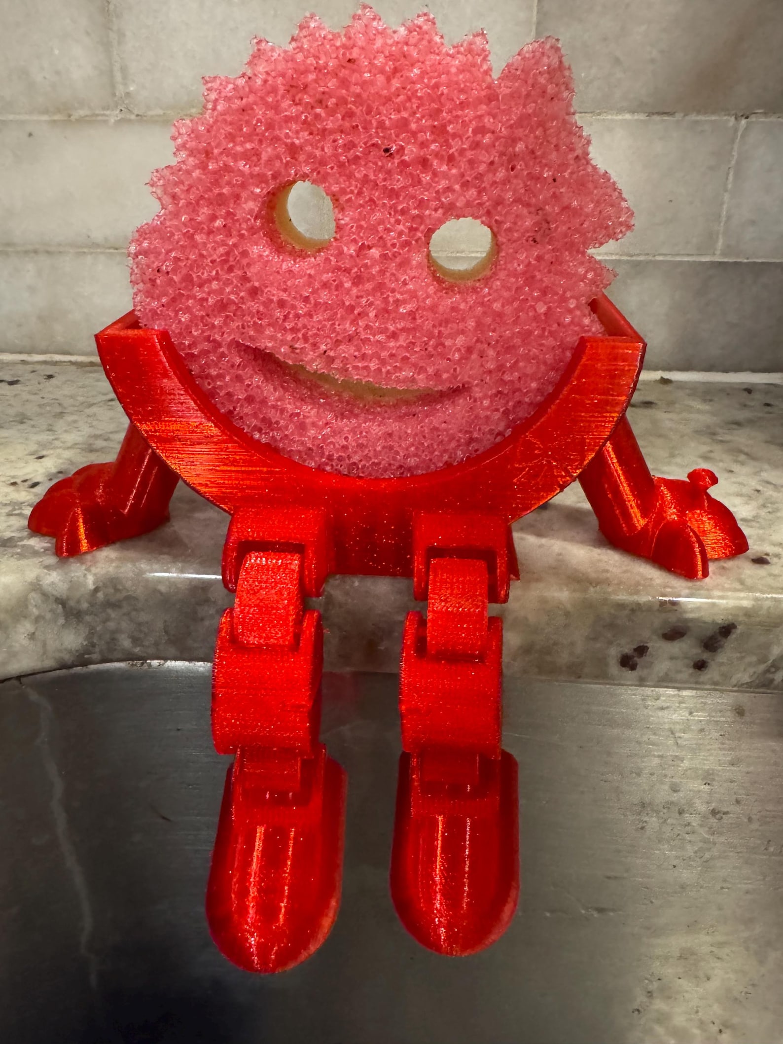 Scrub Mommy Sponge Holder – Self-draining Sponge Caddy STL File for 3D ...