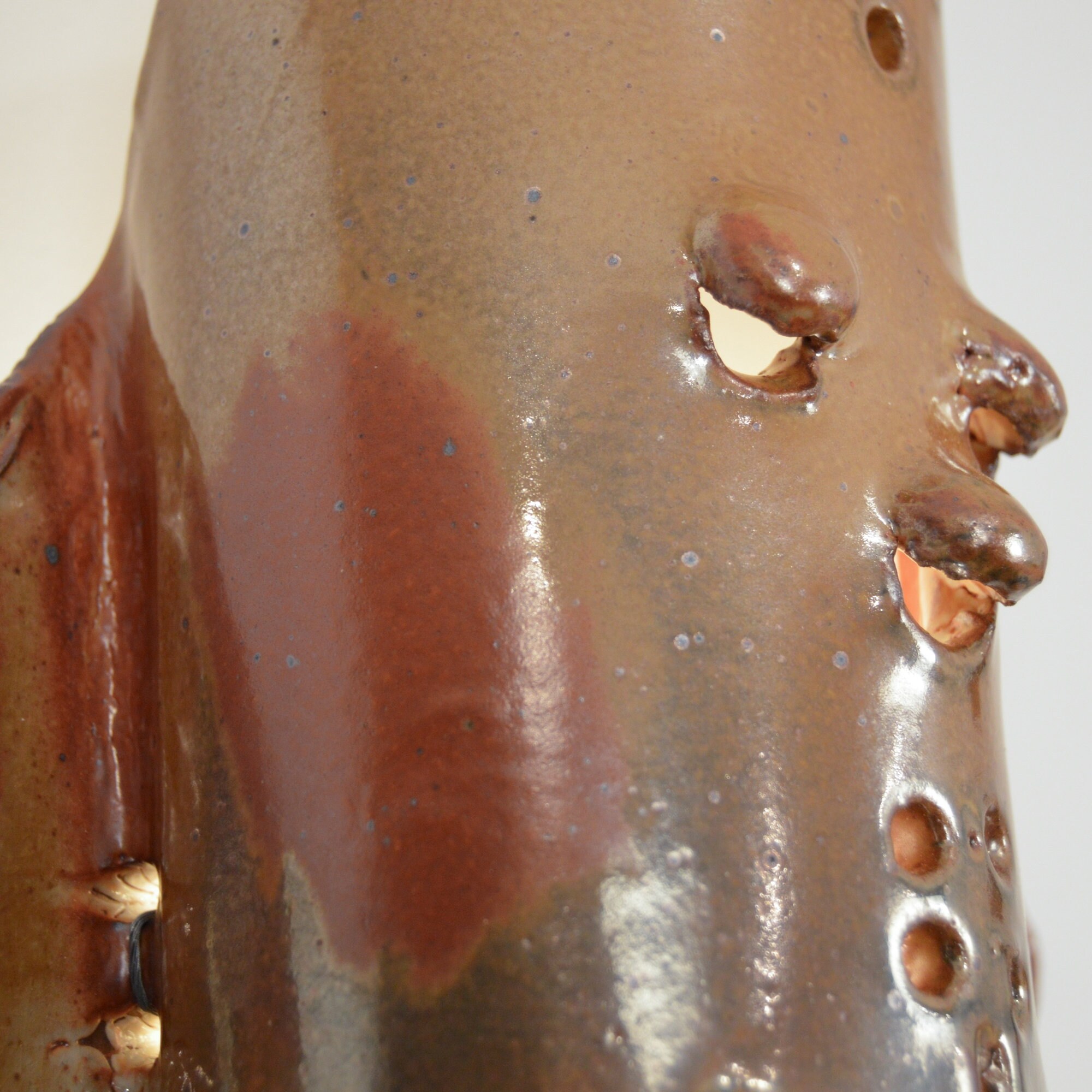 Artistic Ceramic Tube Sconce | Designer Wall Light - Etsy