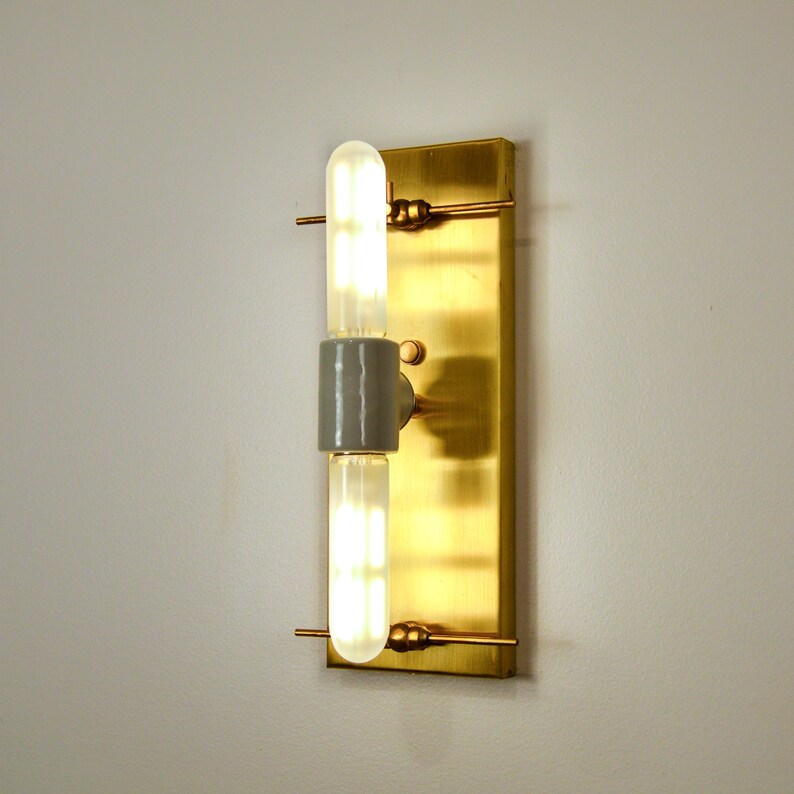 Artistic Ceramic Tube Sconce | Designer Wall Light - Etsy