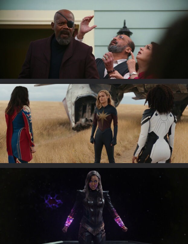 The Marvels Movie 2023 DVD and Digital 1080p Action Adventure Thriller ...