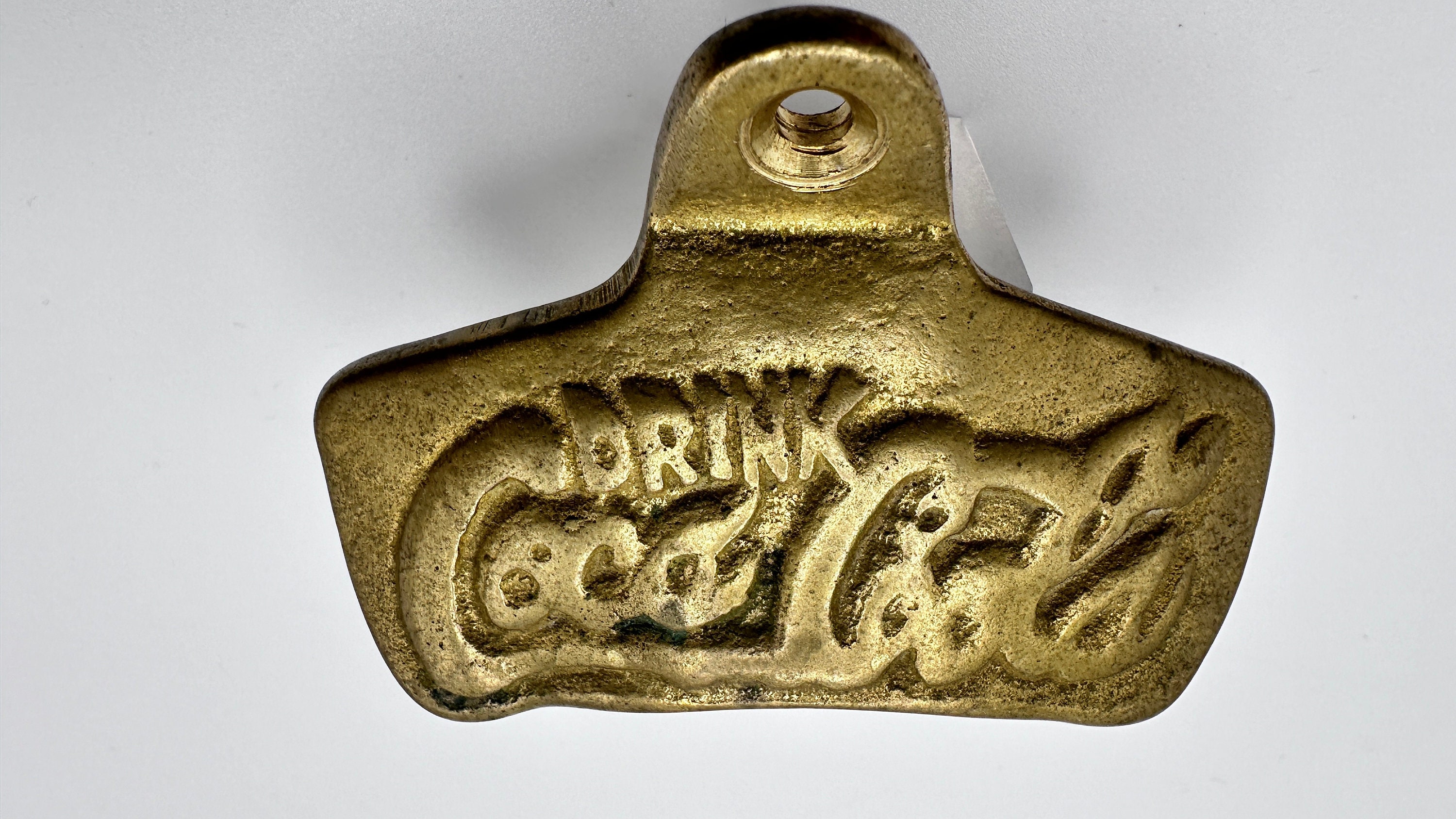 Vintage Coca Cola Brass Bottle Opener - Etsy