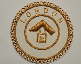 Masonic Regalia Craft Provincial Full Dress Apron Badge Sussex NEW ...