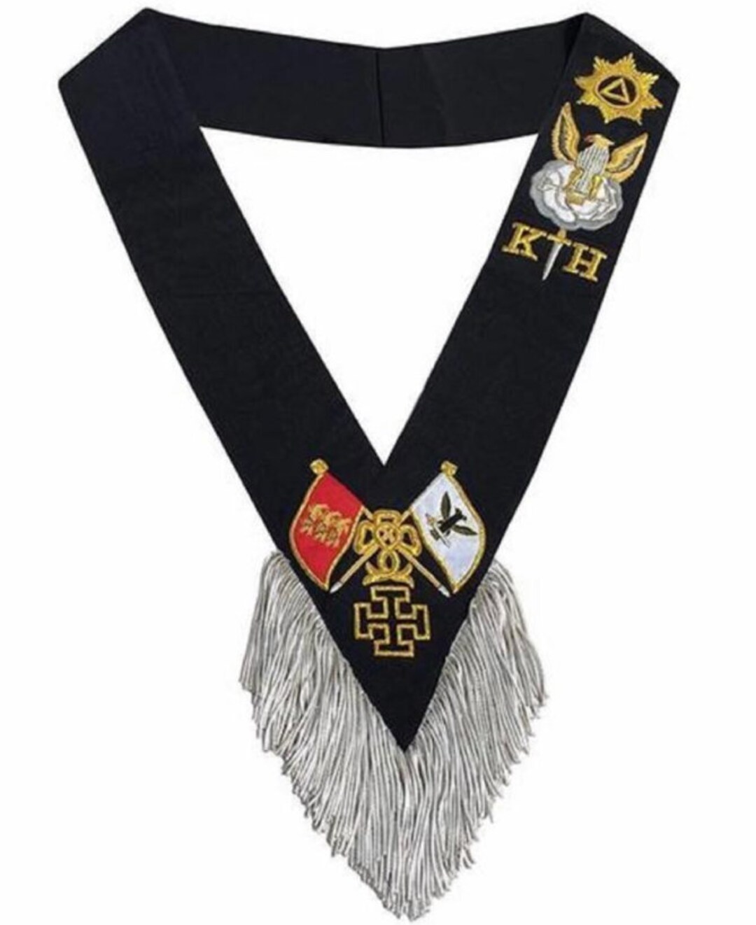 Masonic Regalia Rose Croix Masonic Rose Croix 30th Degree Hand Sash - Etsy