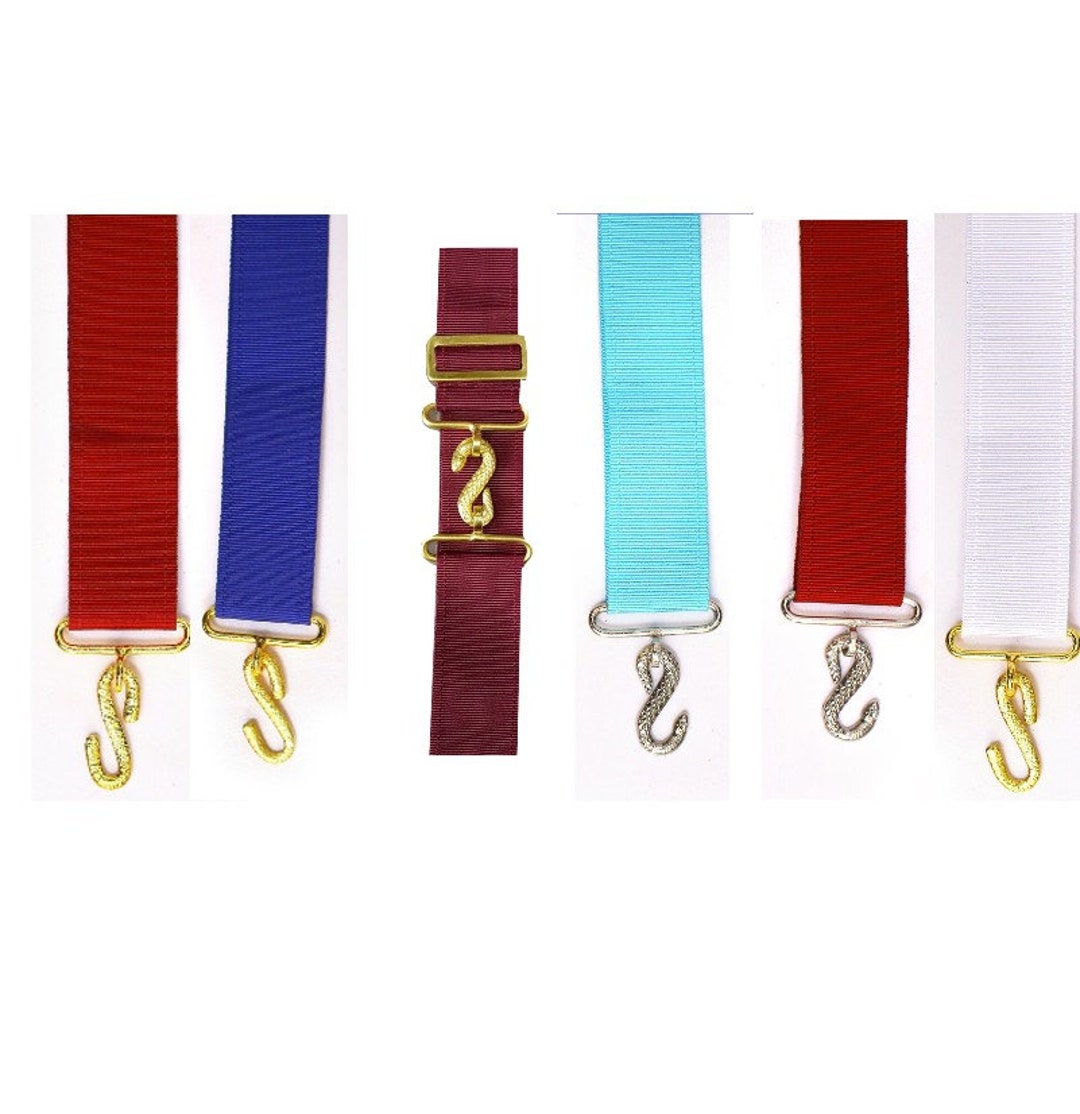 Mason Regalia Belt Extenders for Masonic Aprons in All Levels and ...
