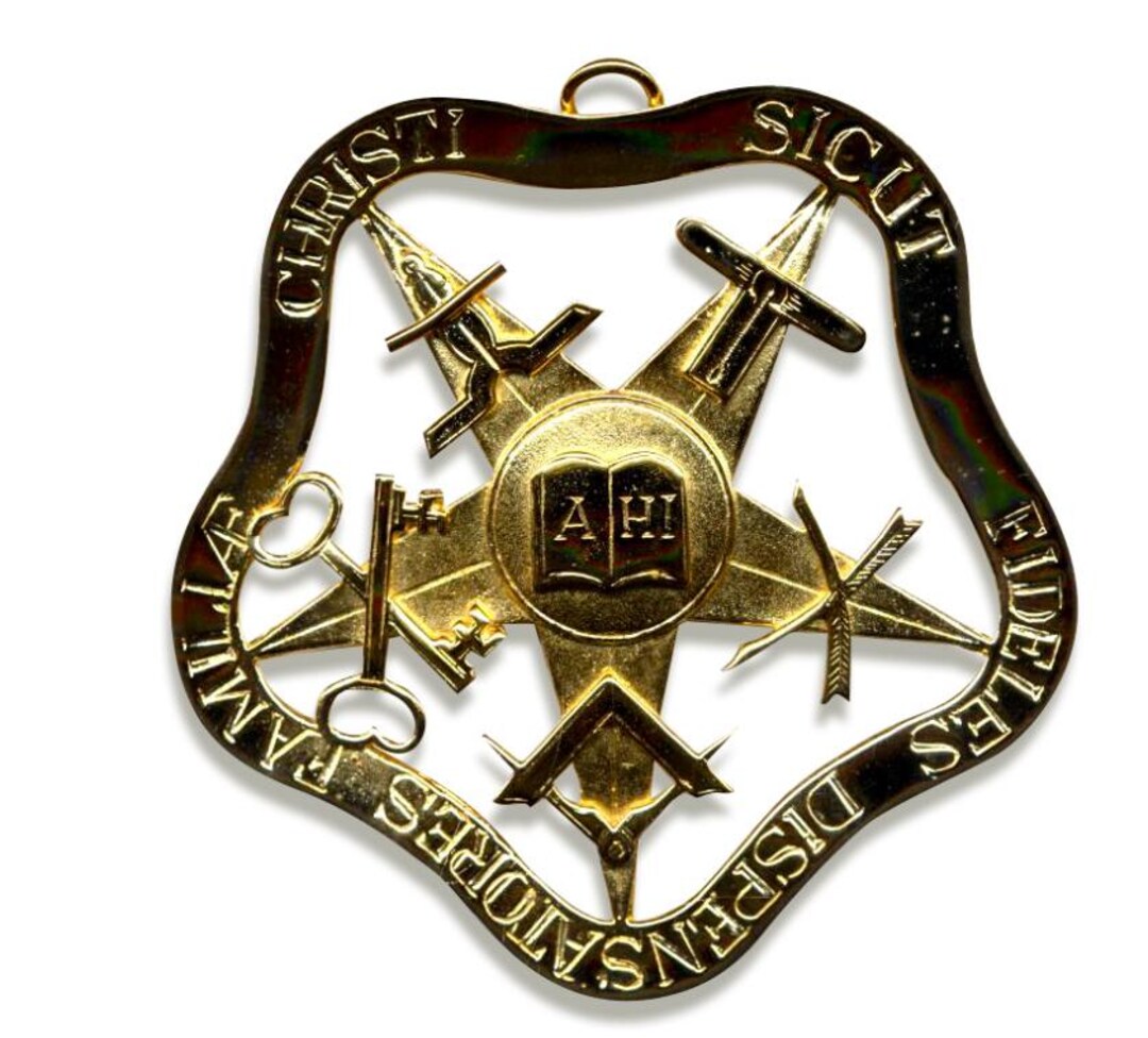 Masonic Regalia Royal Order of Scotland Officers Collar Jewel TOP CLASS ...