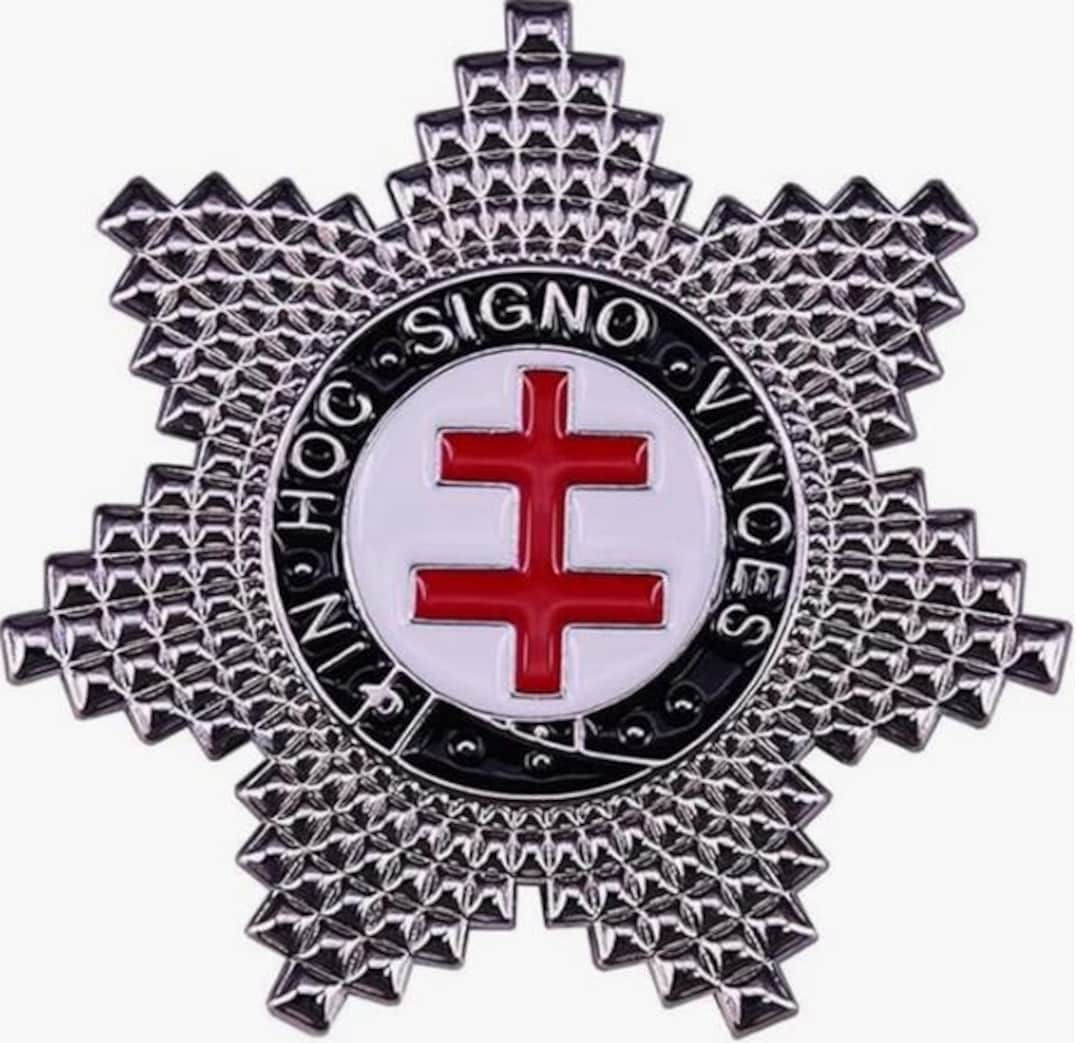 Masonic Regalia Knights Templar Perceptors Breast Star TOP CLASS NEW - Etsy