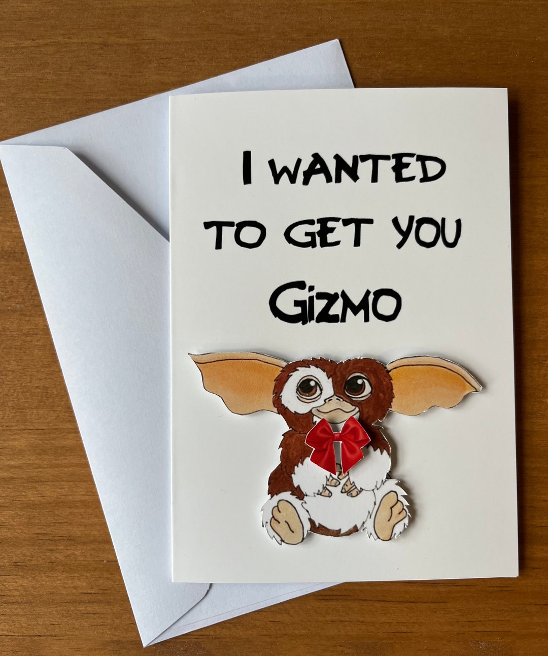 Gremlins Inspired Gizmo 3d/relief Alternative Birthday or Anniversary ...