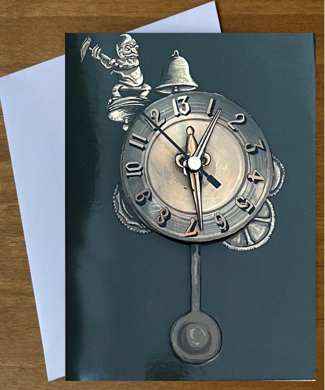 13 Hour Clock, Labyrinth Inspired, Interactive and Moving Greetings ...