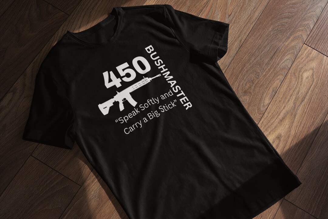 Tactical 450 Bushmaster AR/15 Unisex Softstyle T-shirt, Must Have Gun ...