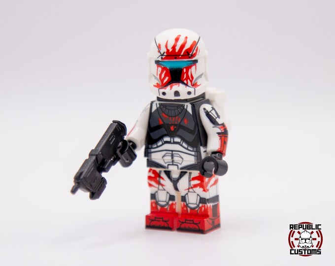 Sev Delta Squad Custom Figure - Star Wars - Republic Commando Red Clone ...