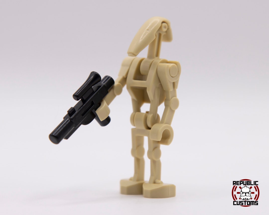 Battle Droid Custom Figure - Star Wars - Separatist CIS B1 Battle Droid ...