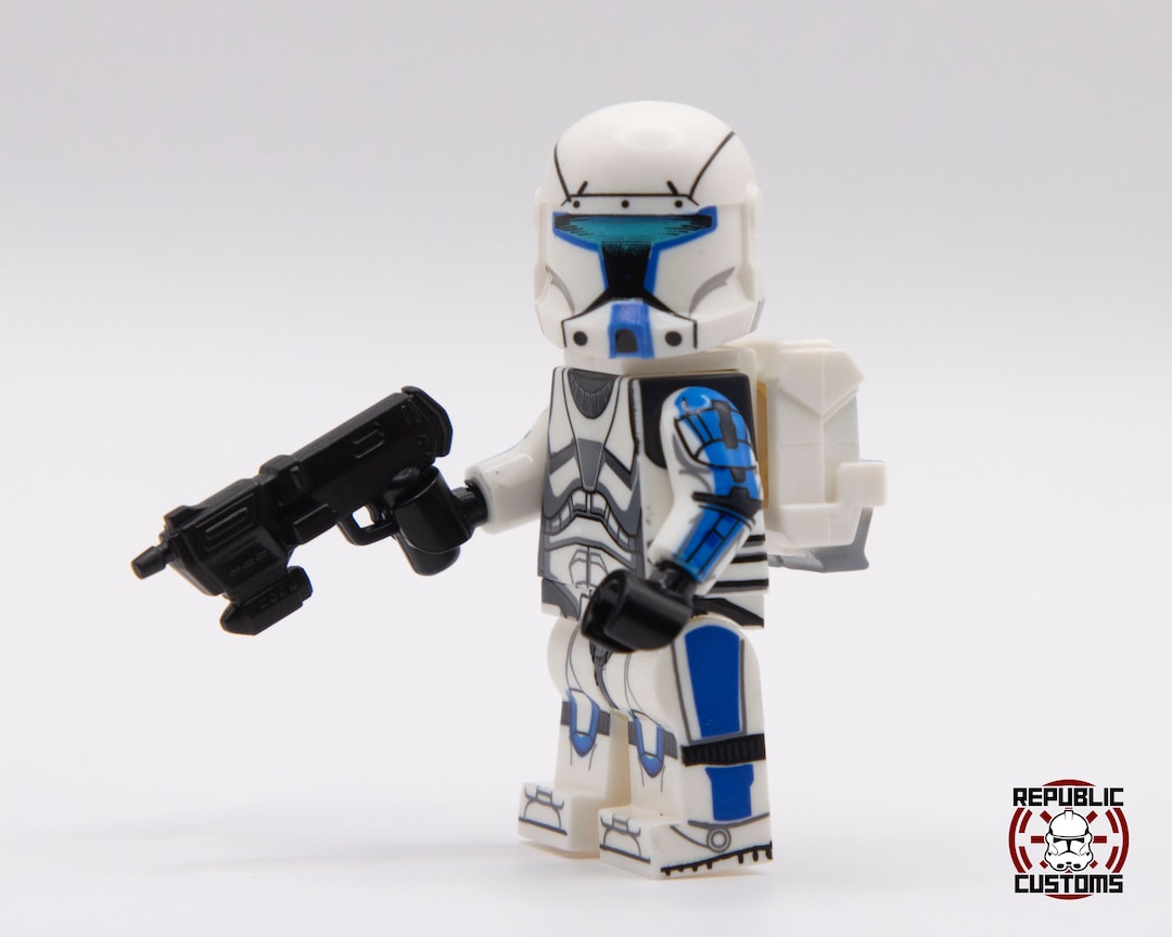 501st Commando Custom Figure - Star Wars - Blue Clone Commando ...