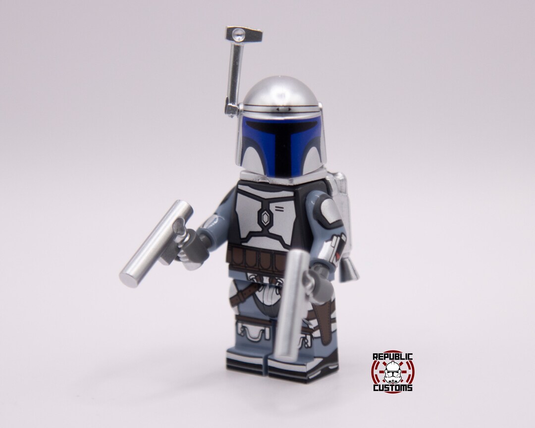 Jango Fett Custom Figure - Star Wars - Clone Wars - Mandalorian ...