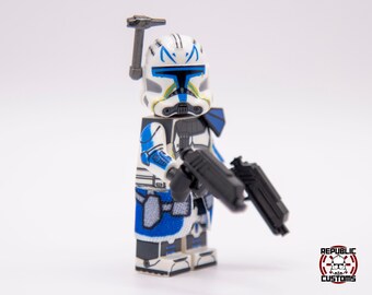 Phase 1 Captain Rex Custom Figure Star Wars Anakin 501st Clone Trooper ...