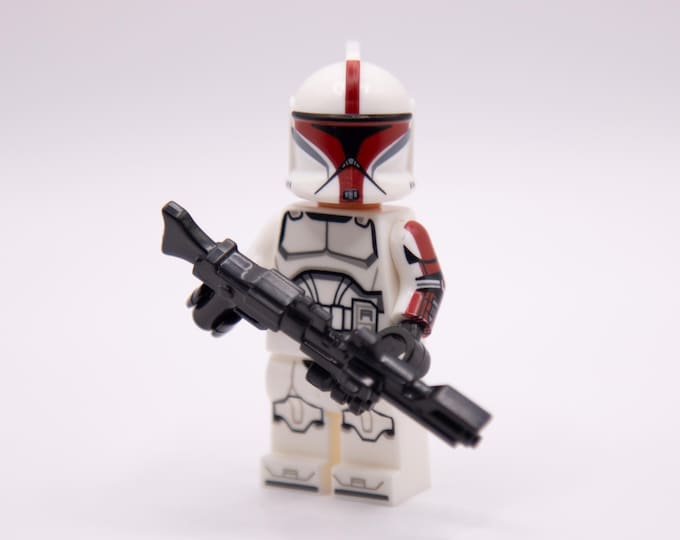 Phase 1 Red Clone Trooper Custom Figure - 2020 Style Star Wars - Clone ...