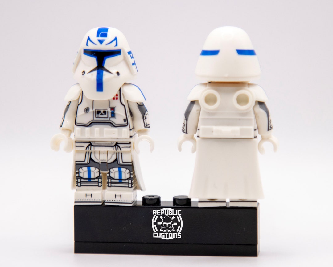 Captain Rex Snow Clone Trooper Custom Figure Star Wars Anakin 501st ...
