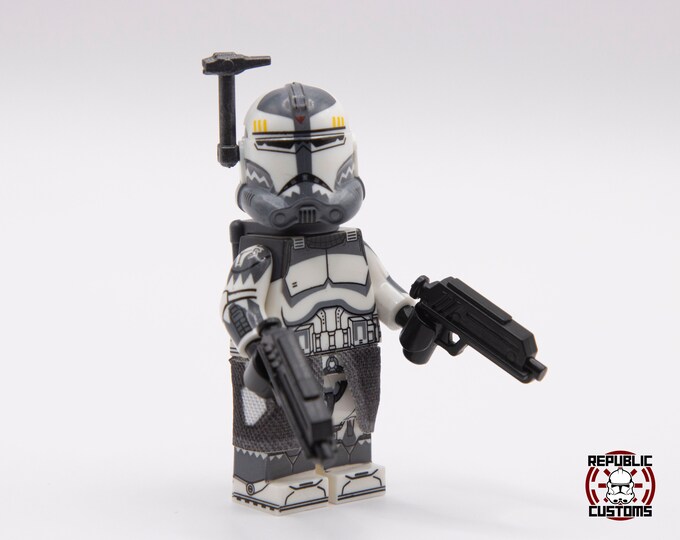 Commander Wolffe Custom Figure - Star Wars - 104th Plo's Bros Wolfpack ...