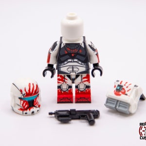 Sev Delta Squad Custom Figure - Star Wars - Republic Commando Red Clone ...