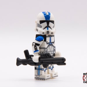 501st Clone Trooper Custom Figure Star Wars Anakin Blue Clone Trooper ...