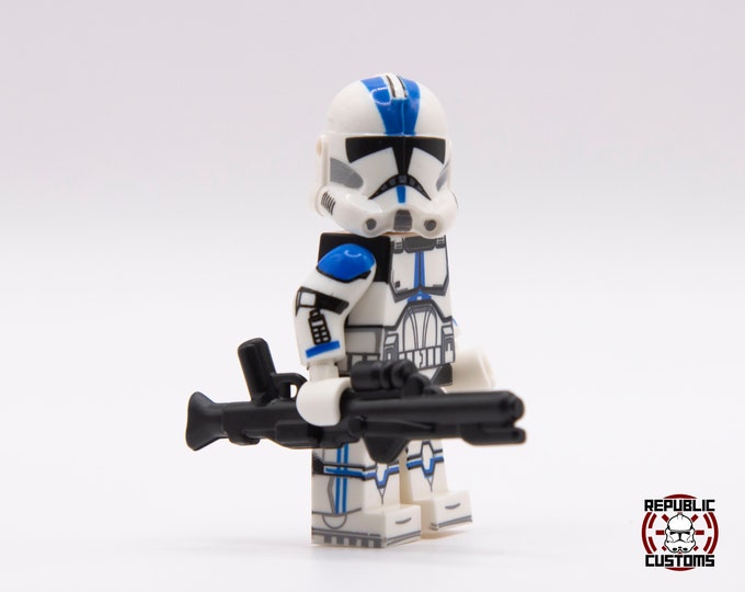 501st Clone Trooper Custom Figure - Star Wars - Anakin Blue Clone ...
