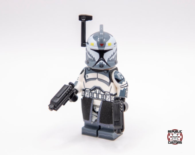 Phase 1 Commander Wolffe Custom Figure - Star Wars - 104th Plo's Bros Wolfpack - Republic ...