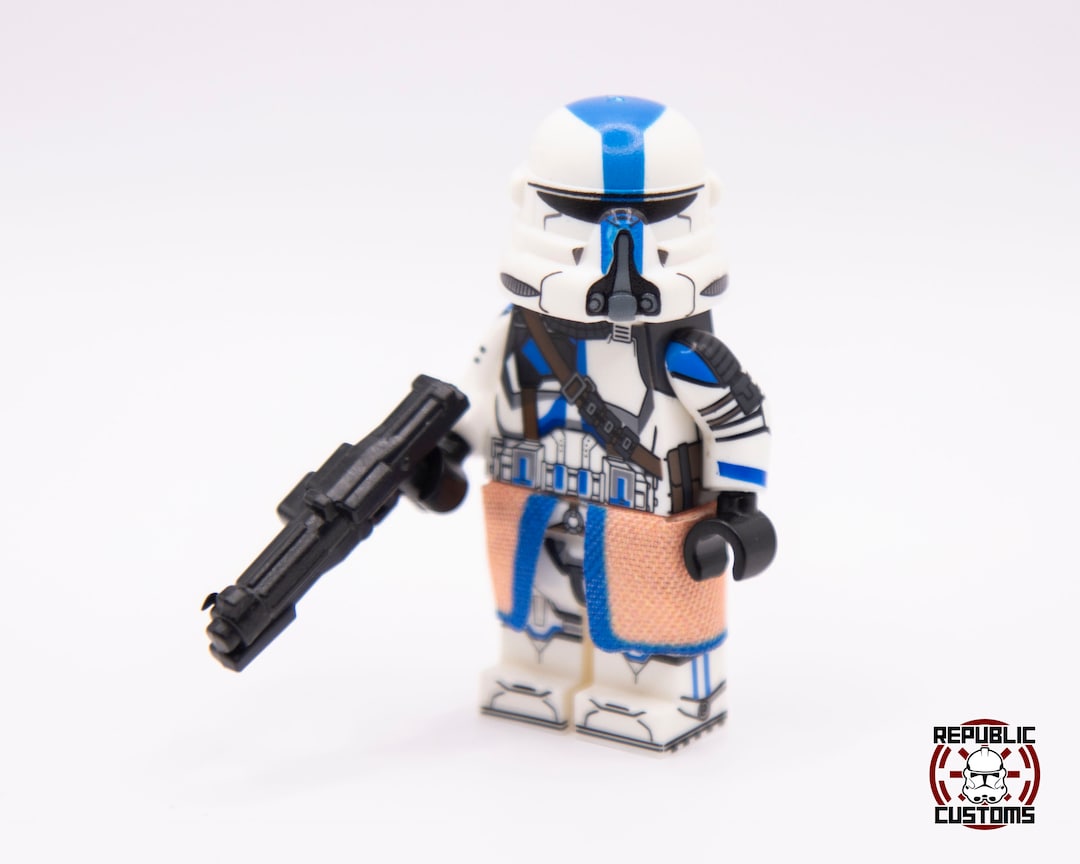 501st Airborne Clone Trooper Custom Figure - Star Wars - Anakin Blue ...