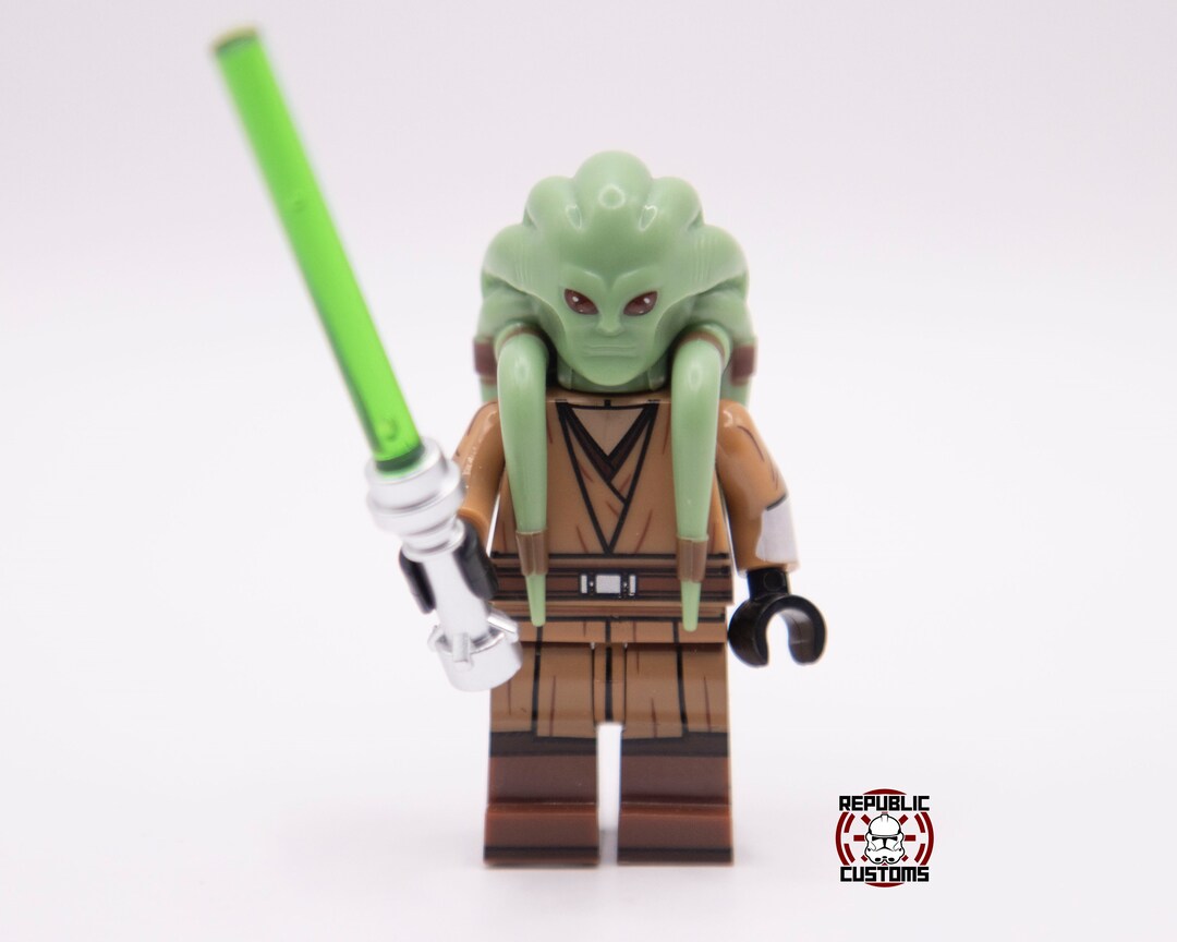 Kit Fisto Custom Figure Star Wars Jedi and Sith the Clone Wars Republic ...