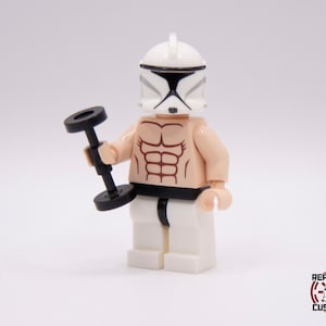 Shirtless Clone Trooper Custom Figure - Star Wars - Workout Clone ...