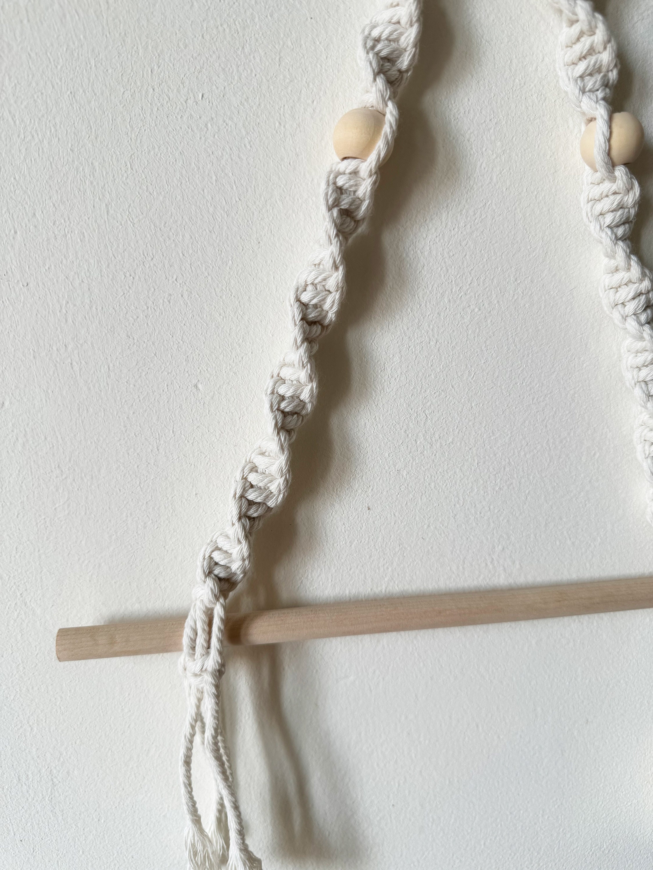 Macrame Roll Holder, Paper Towel Hanger, Rope Toilet Paper, Crochet ...