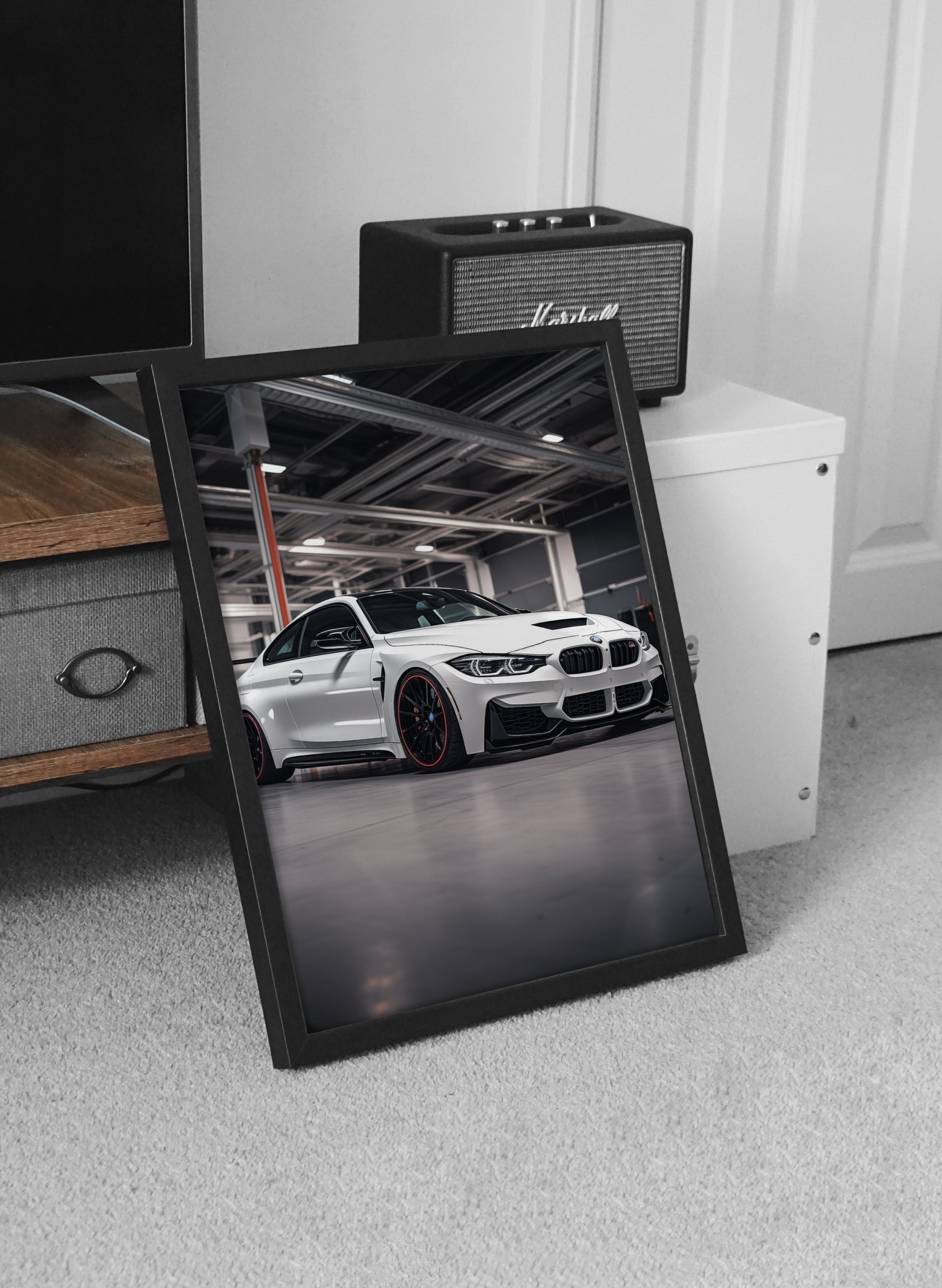 BMW M4 Competition Poster - Etsy