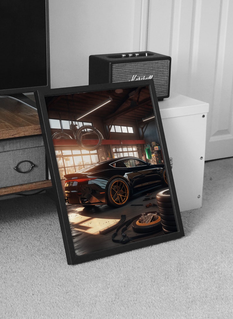 Car Garage Poster - Etsy