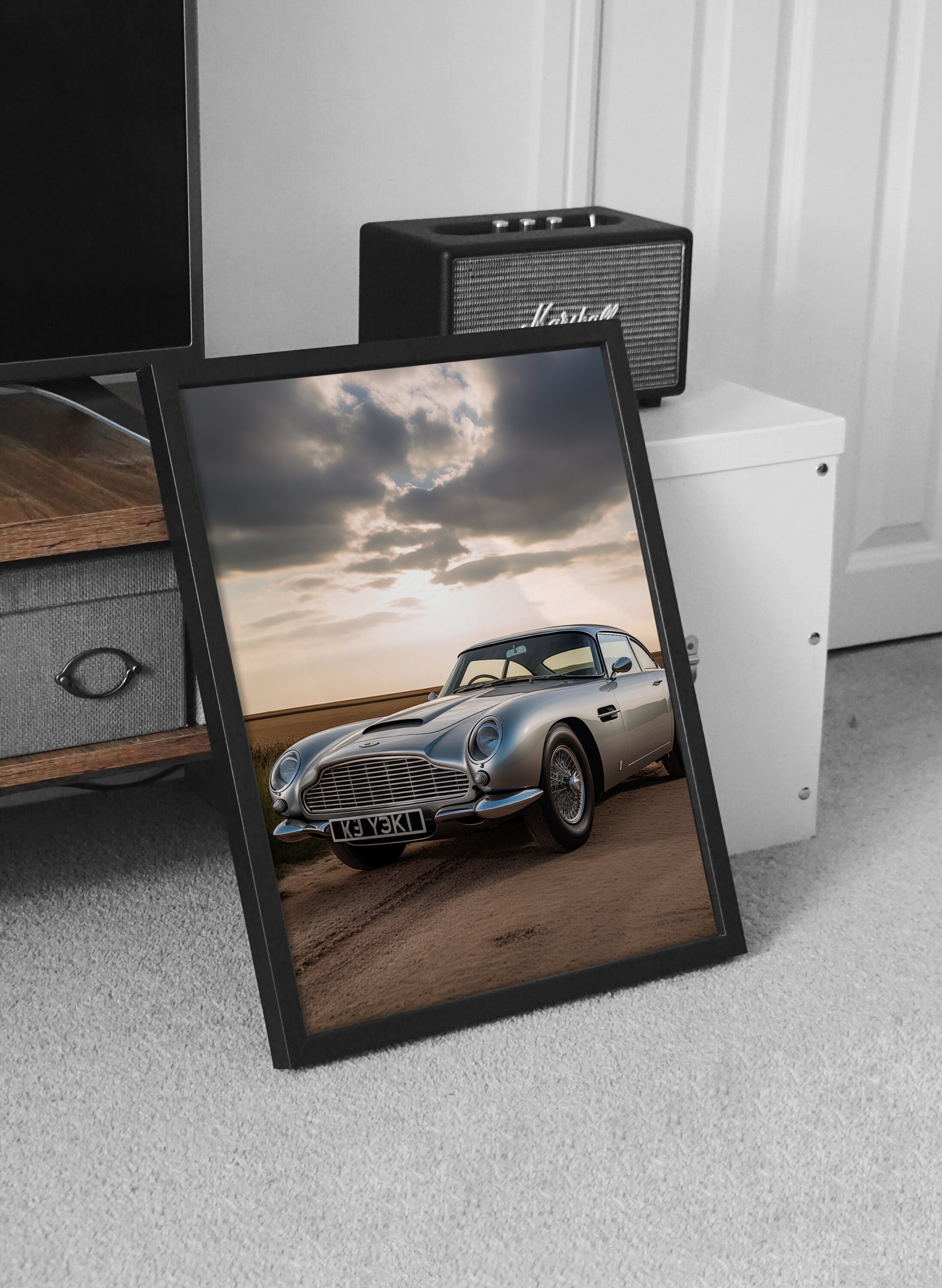 James Bond Aston Martin Poster (digital Download) - Etsy