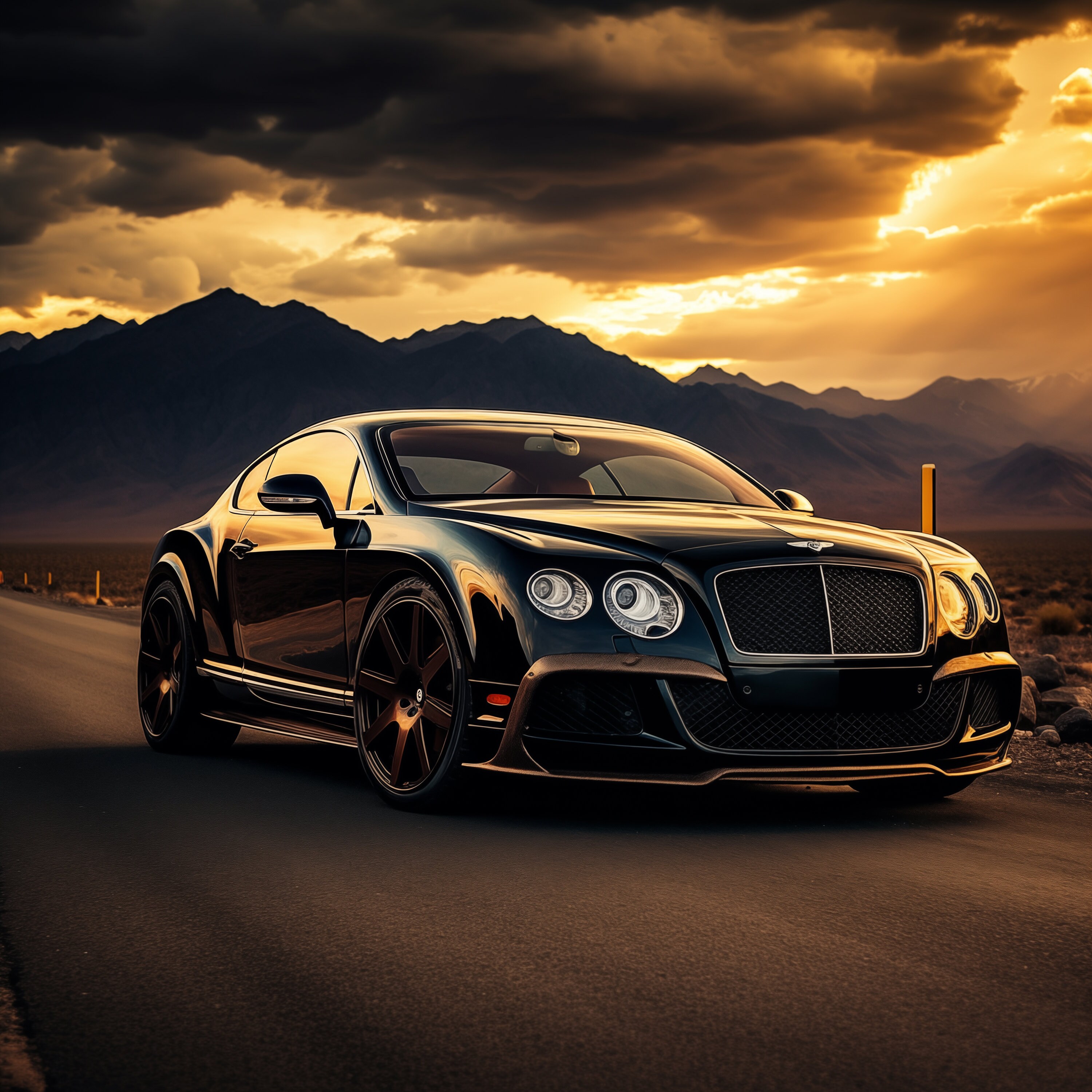Bentley Poster (digital Download) - Etsy