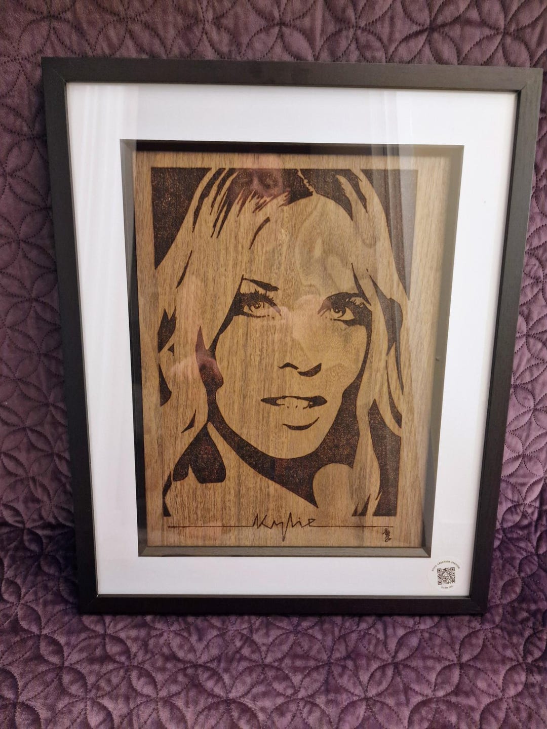 Kylie Pop Pyrography Art - Etsy