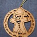Laser Cut Wooden Rude Gingerbread Man Christmas Tree Decorations - Etsy UK