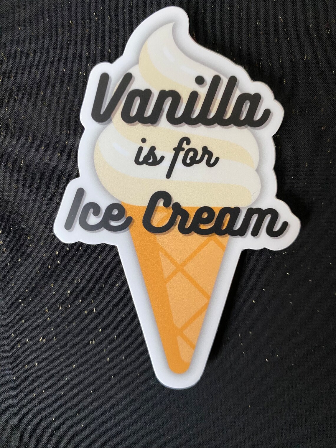 Vanilla is for Ice Cream Sticker Die Cut Kinky Stickers Smutty Romance ...