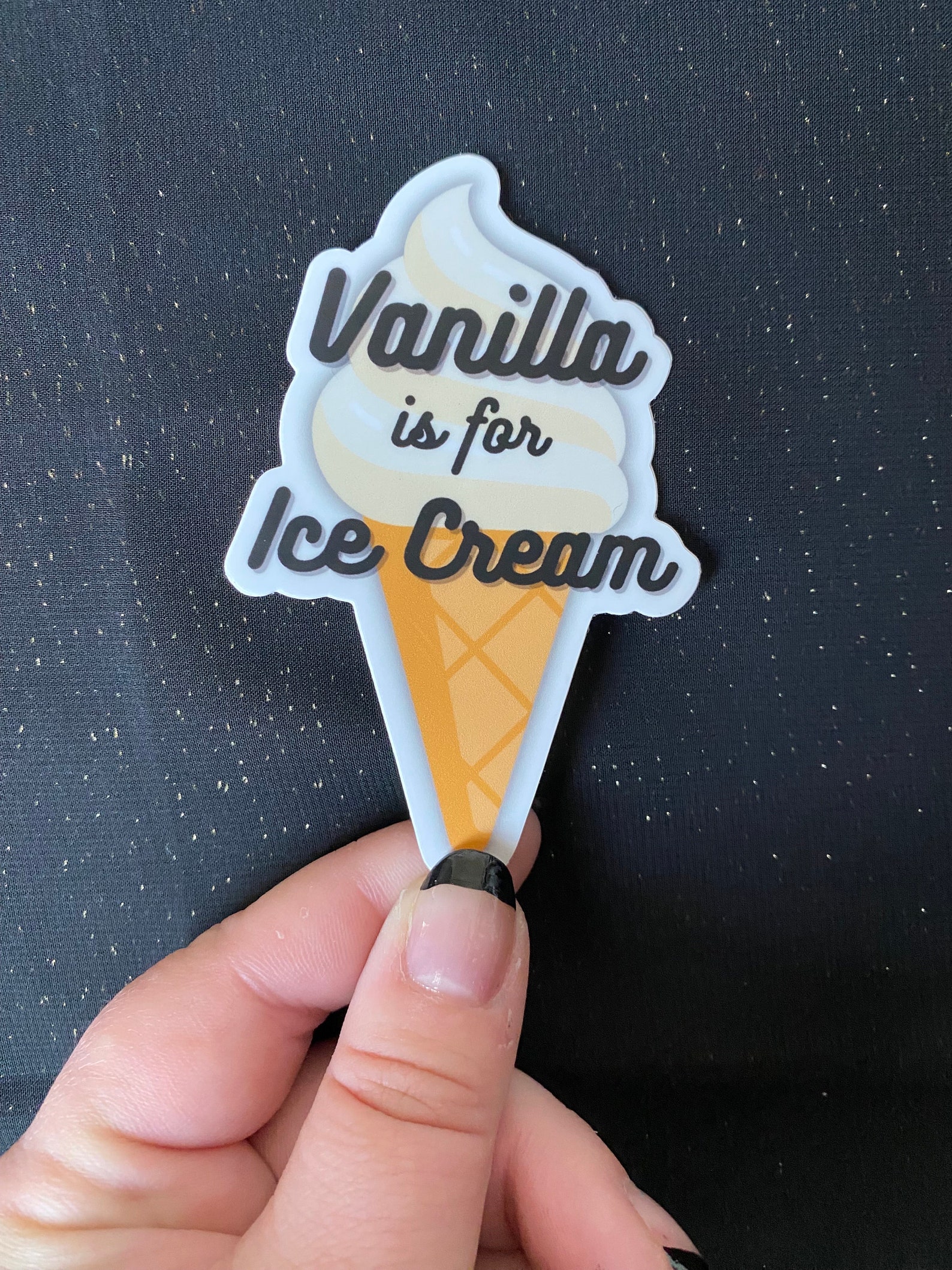 Vanilla is for Ice Cream Sticker Die Cut Kinky Stickers Smutty Romance ...