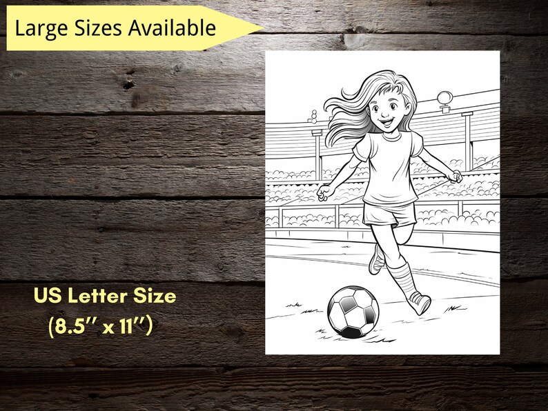 Soccer Girls Coloring Pages for Kids - Kids Coloring Pages -soccer ...