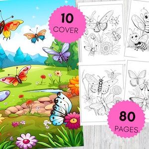 Bugs and Insects Coloring Pages for Kids, Bugs and Insects Coloring ...