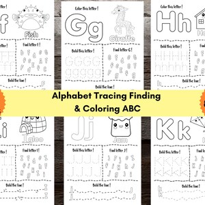 26 Pages, Alphabet Coloring Pages, Preschool Coloring Pages, Preschool ...